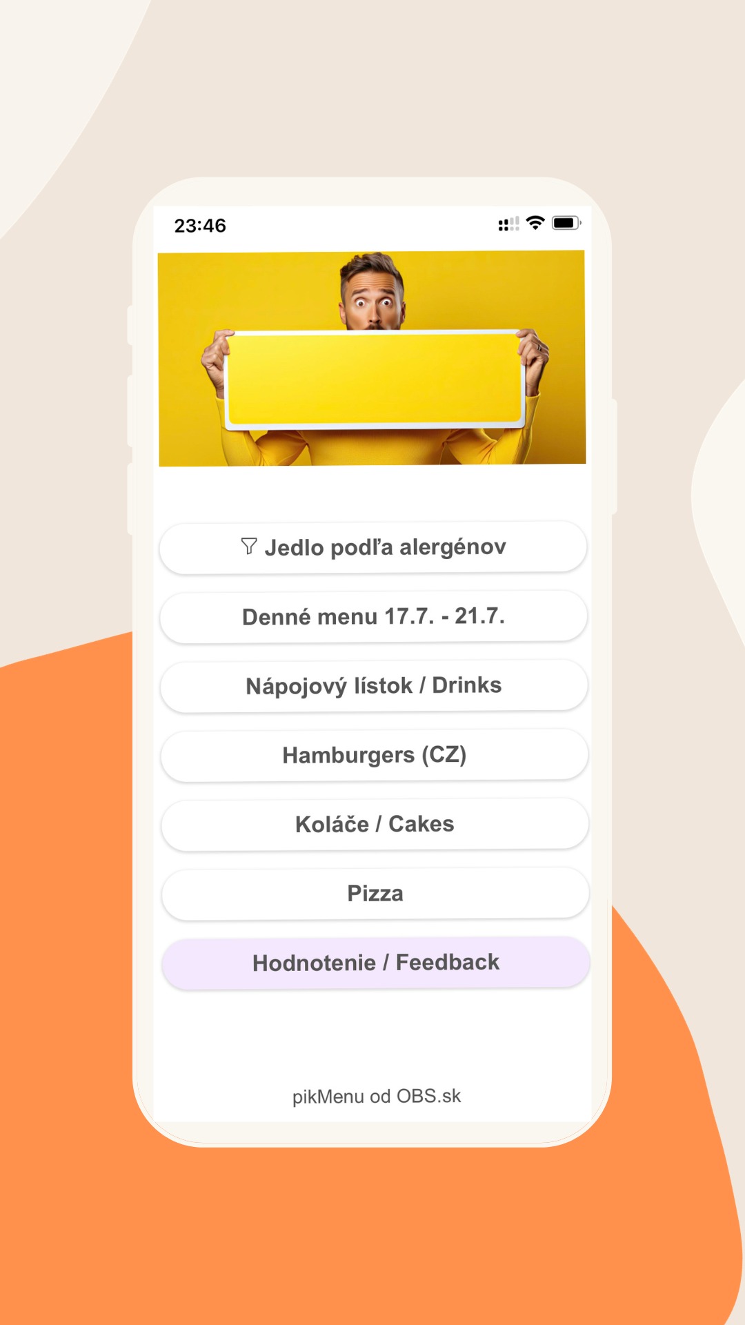 Jedálny lístok vzor na stiahnutie - pikMenu Blog