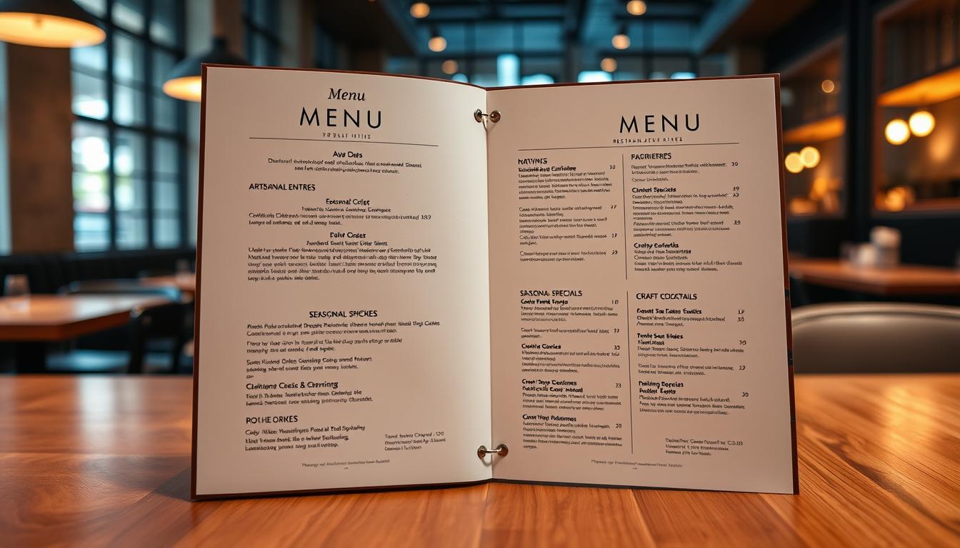 Food Menu Template: Modern Solutions for Restaurants